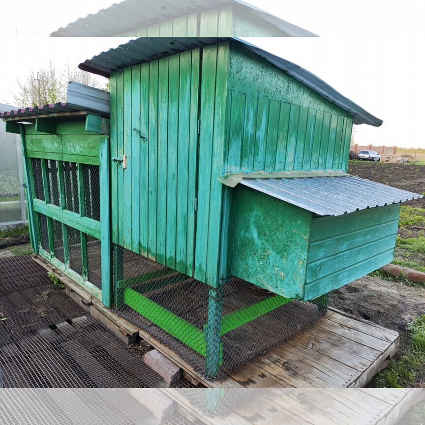 Курятник модульный переносной