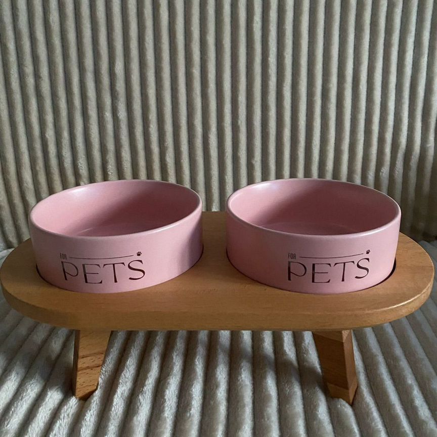 Новые Миски для собак с подставкой For Pets