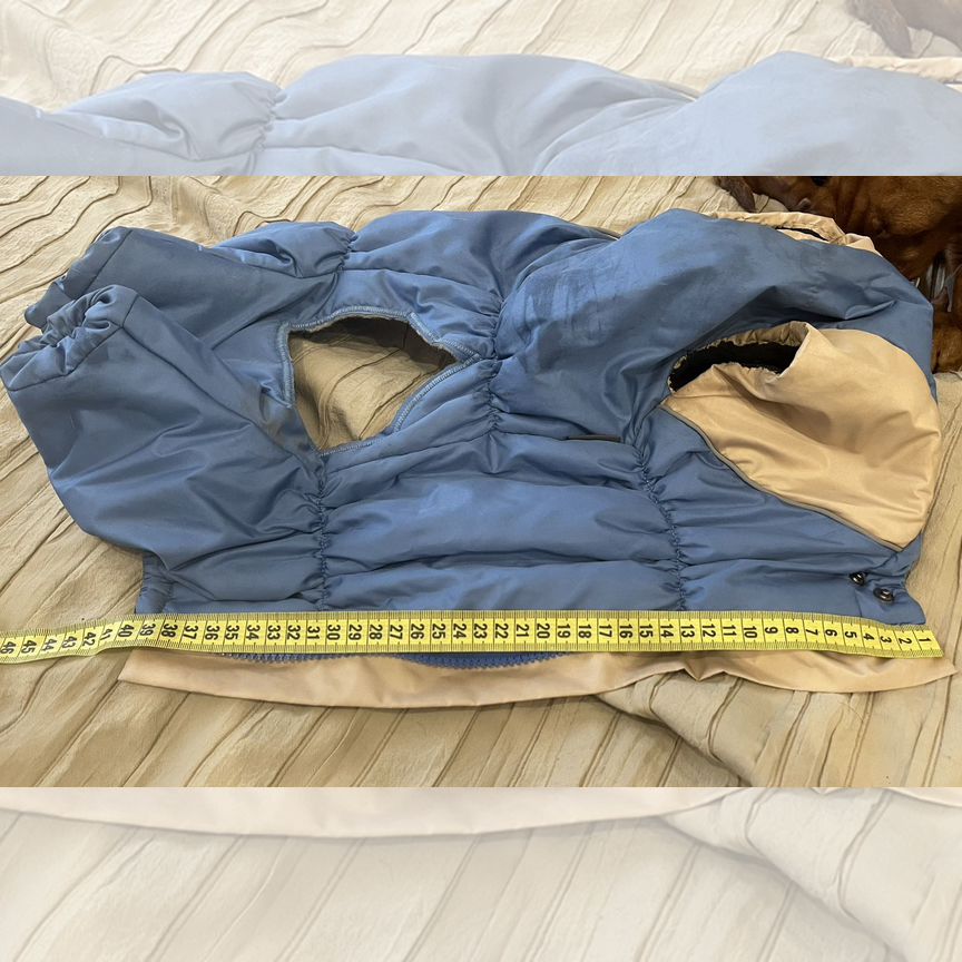 Зимний комбез на таксу