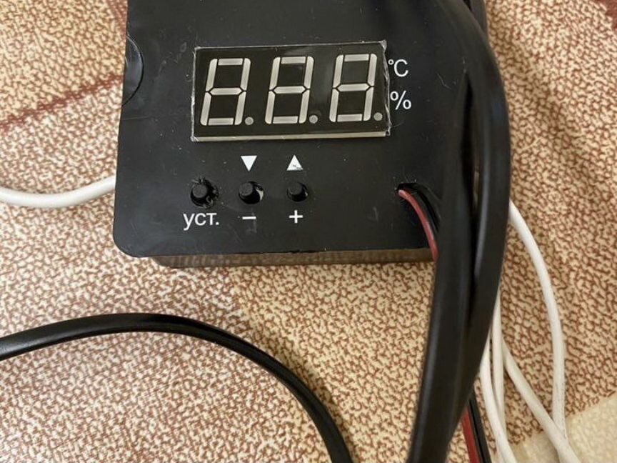 Терморегулятор к инкубатору новый плюс старый