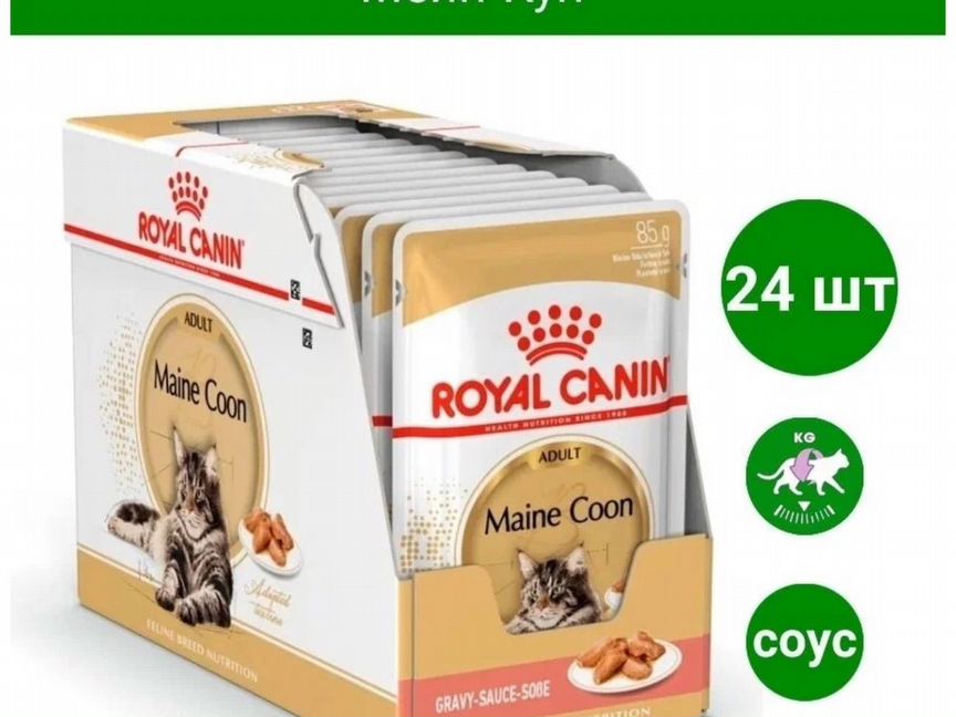 Влажный корм royal canin Maine coon