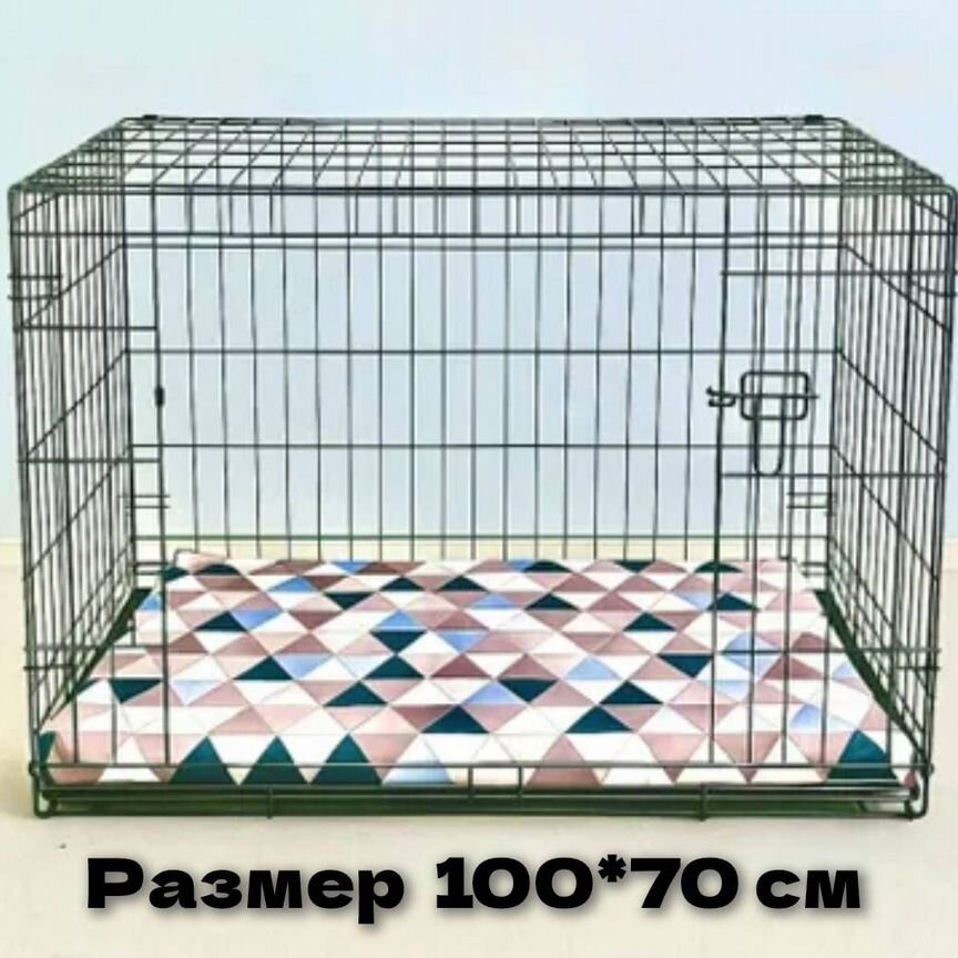 Лежанка для животных с 2-мя съёмными чехлами