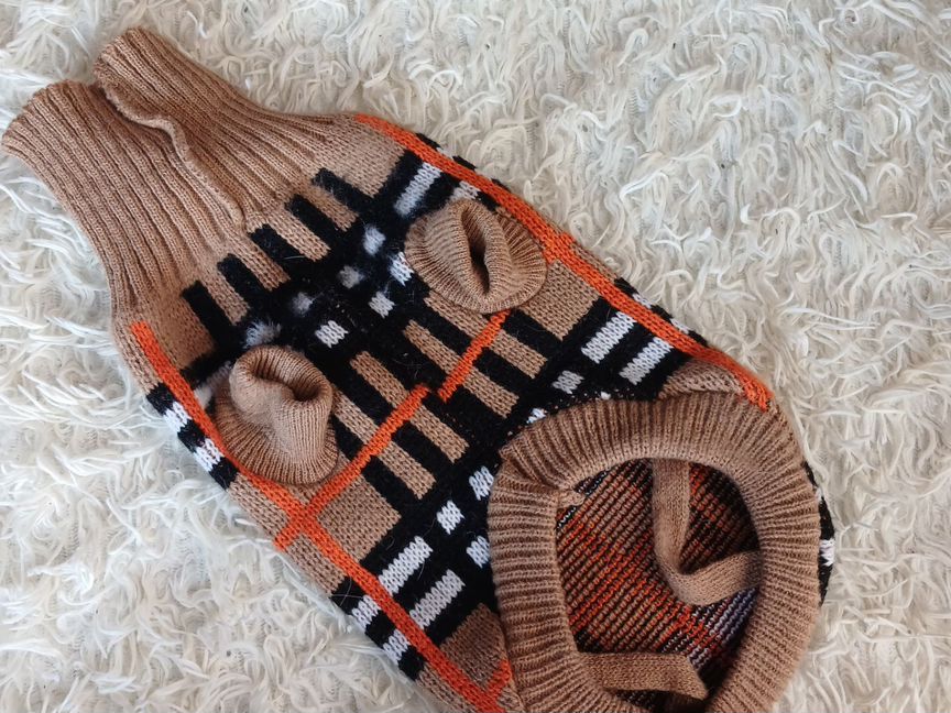 Джемпер burberry для собаки