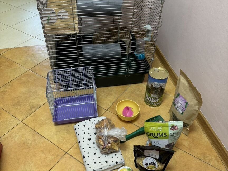 Клетка для грызунов большая