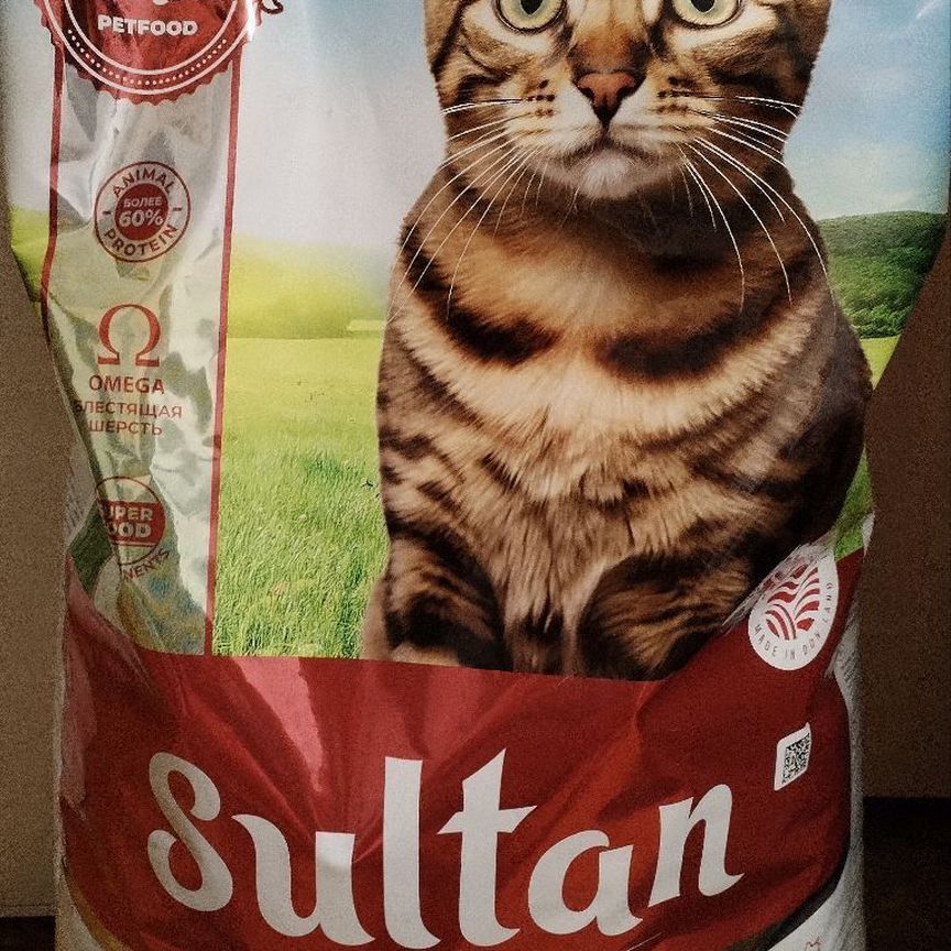 Сухой корм для стерилизованных кошек Sultan