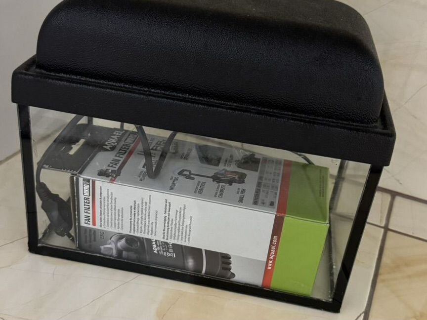 Аквариум 5 литров с фильтром и светом