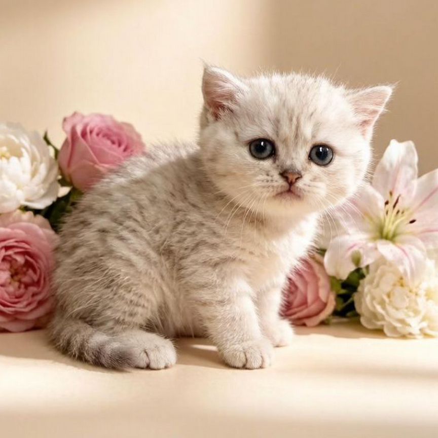 Британский короткошёрстный котёнок