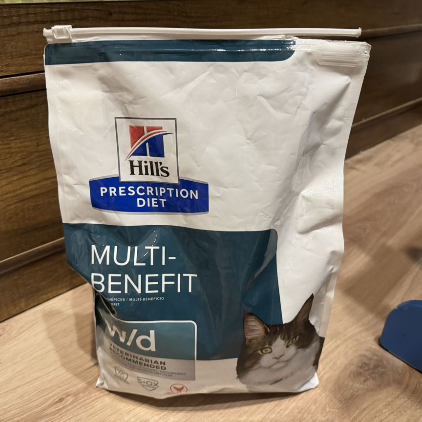 Корм для кошек Hills WD 3кг с браком