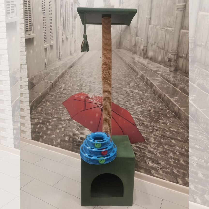 Когтеточка с домиком