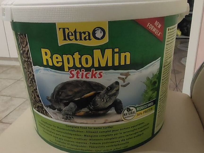 Корм для черепах Reptomin