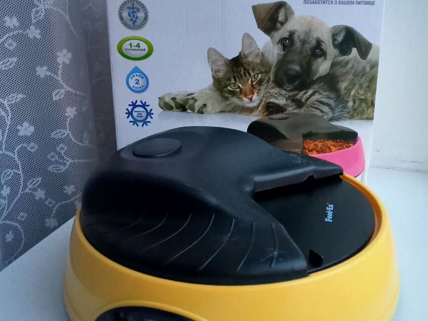 Автокормушка для кошек/собак Feed-Ex 4 кормления