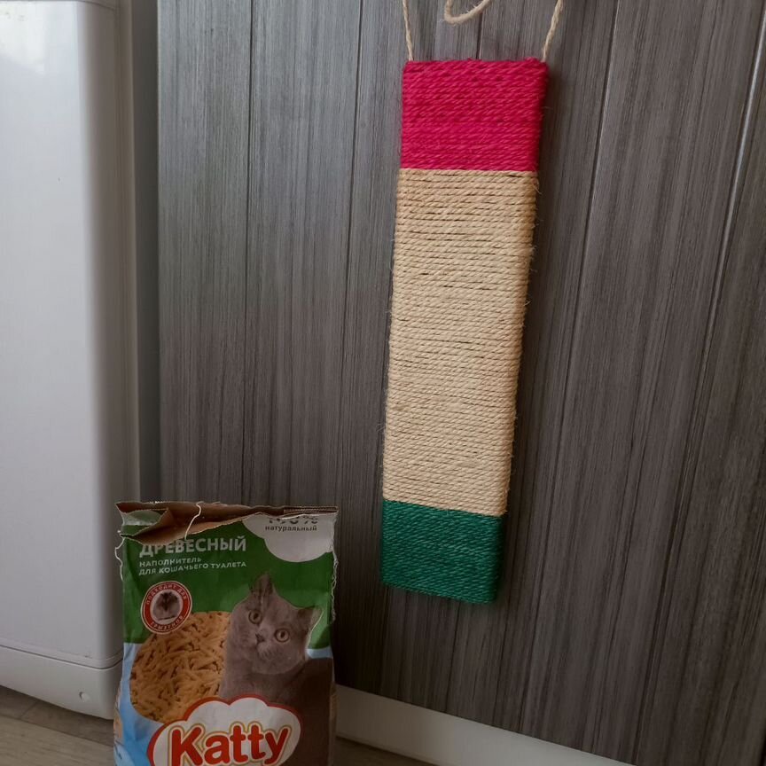 Когтеточка и древесный наполнитель
