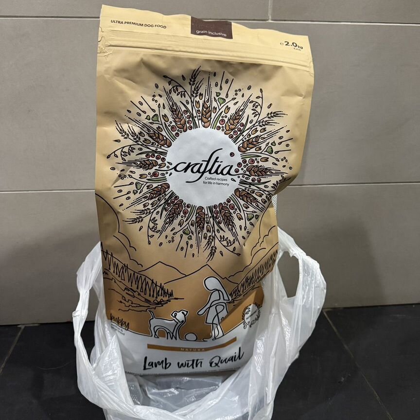 Корм для собак Craftia Natura 2 кг