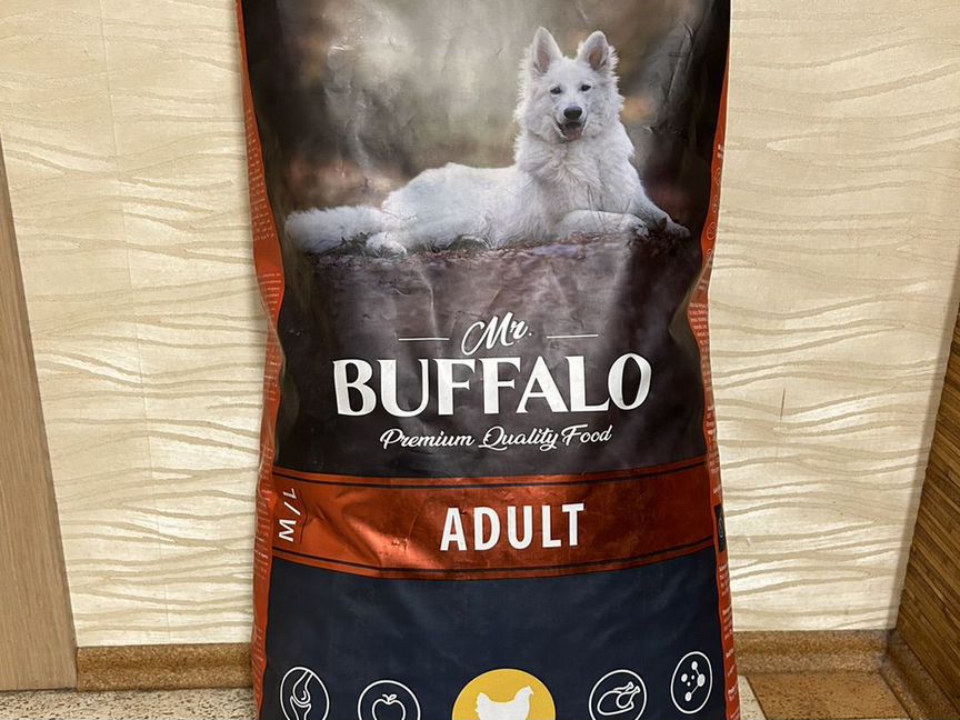 Корм для собак Mr.Buffalo adult M/L 14кг
