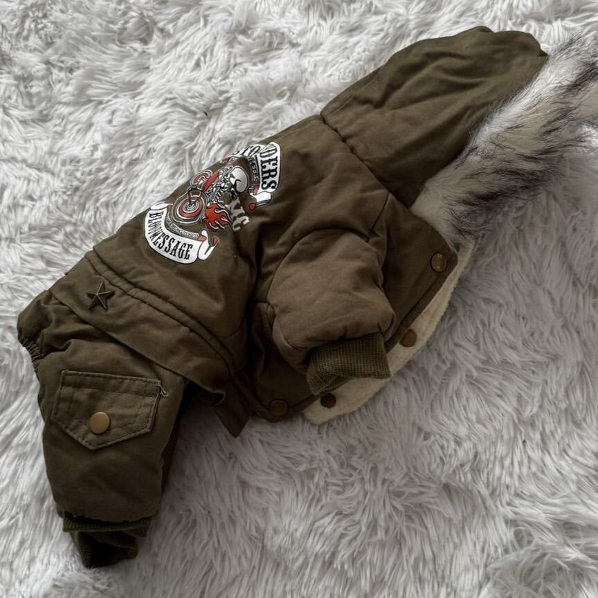 Куртка теплая для собаки (до 3кг)