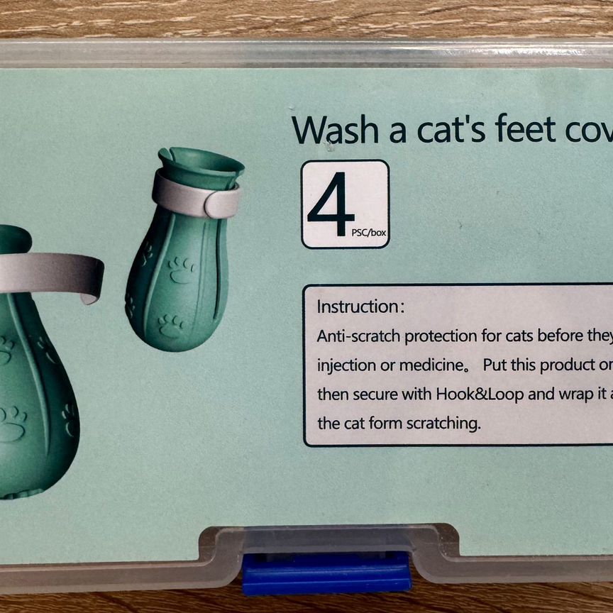 Антицарапки для мытья кошек
