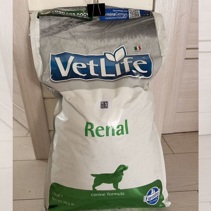 Корм Farmina Vetlife Renal