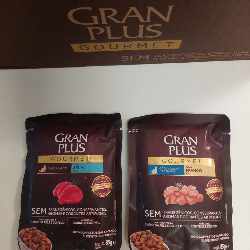 Влажный корм для кошек Gran Plus