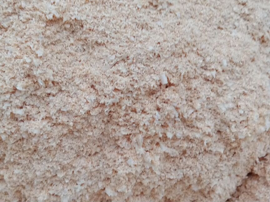 Опилки стружка в мешках(сухая)