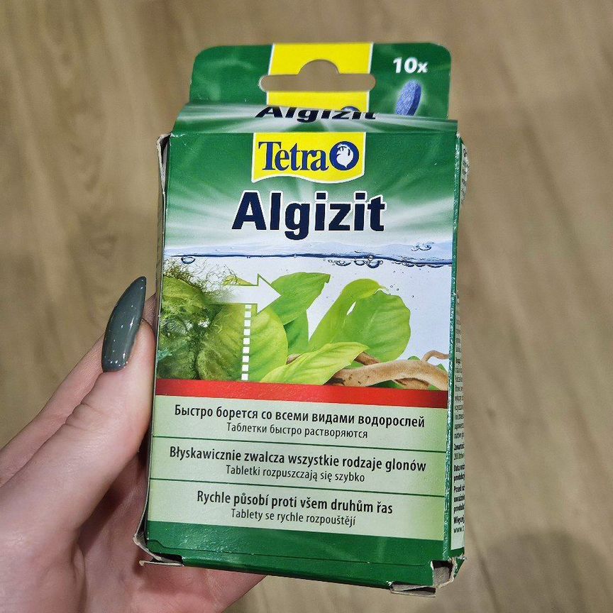Tetra Algizit Аквариум средство от водорослей