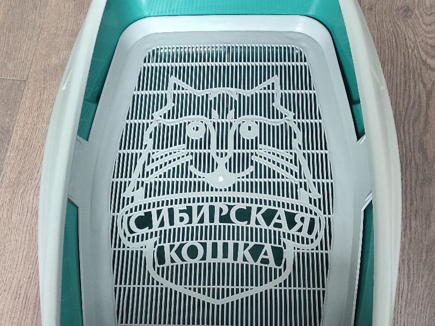 Лоток для кошек с решёткой