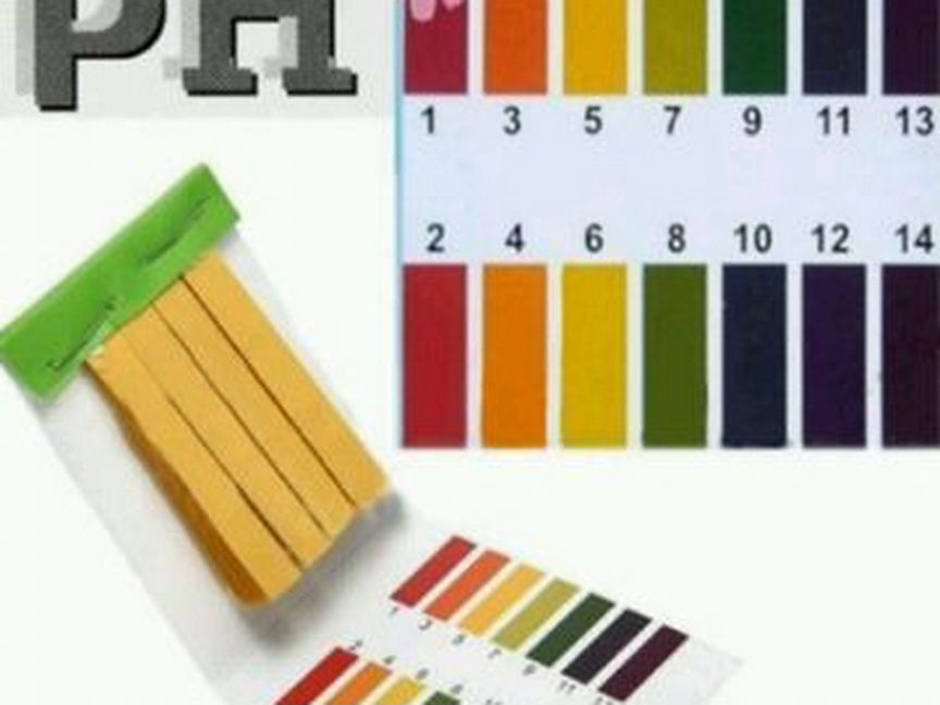 Лакмусовая бумага (индикатор) для замера рН воды