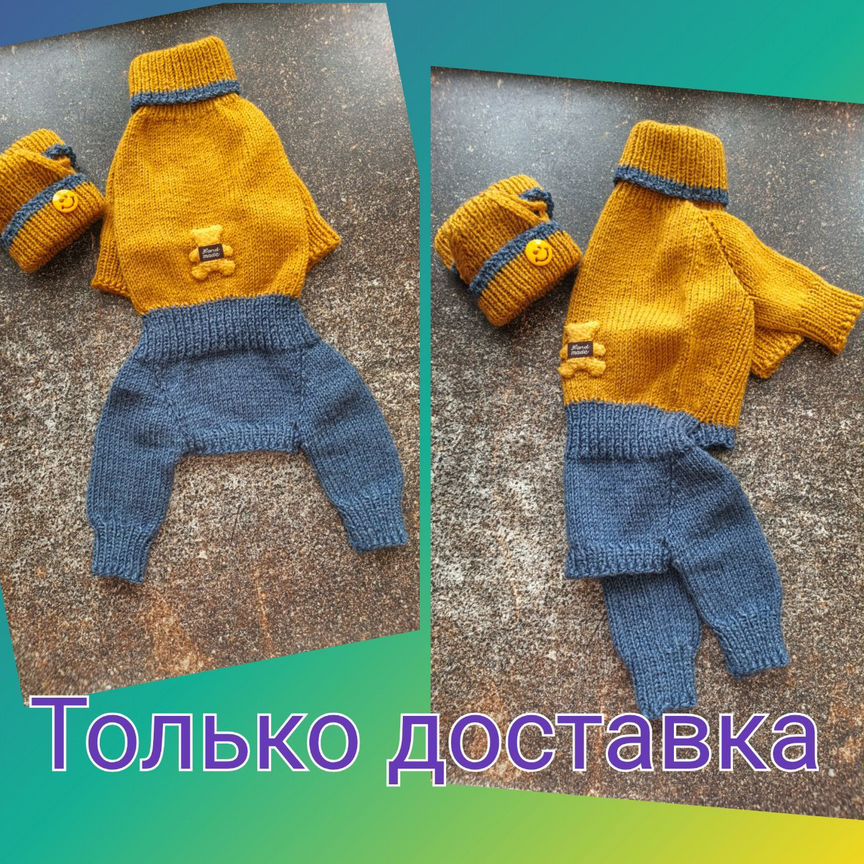 Теплые комбинезоны для ваших маленьких питомцев