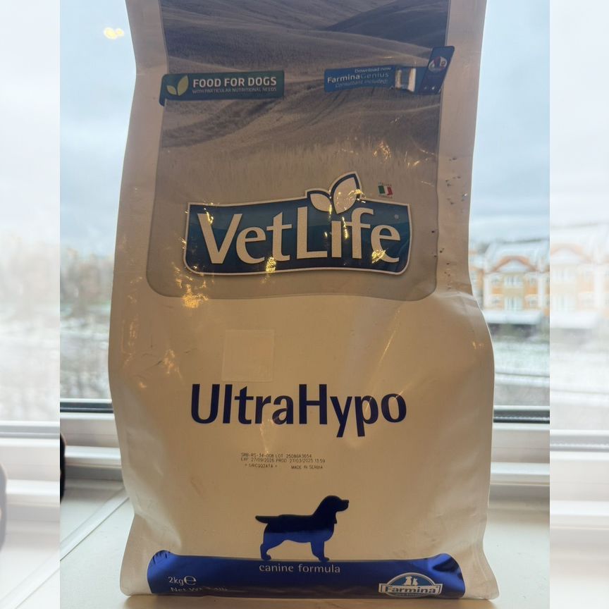 Сухой корм для собак farmina ultrahypo 2 кг