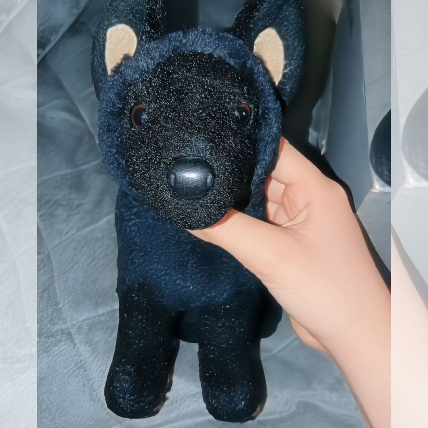 Douglas dog собака игрушка Чёрная немецкая овчарка