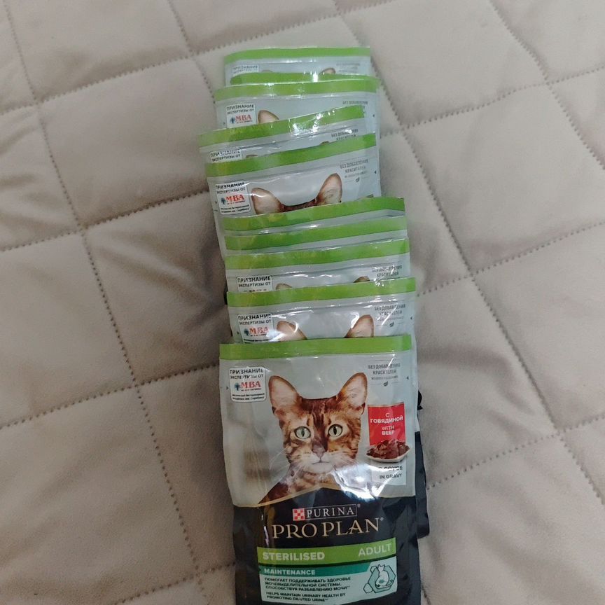 Корм для кошек pro plan для стерилизованных