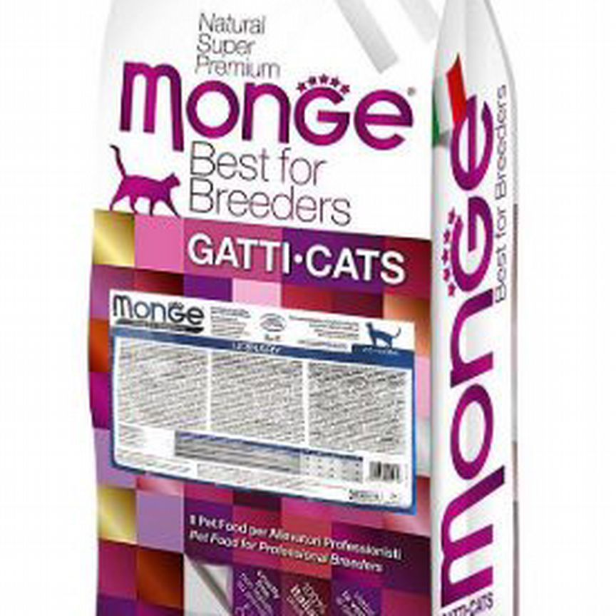 Корм для кошек Monge Urinary 10 кг