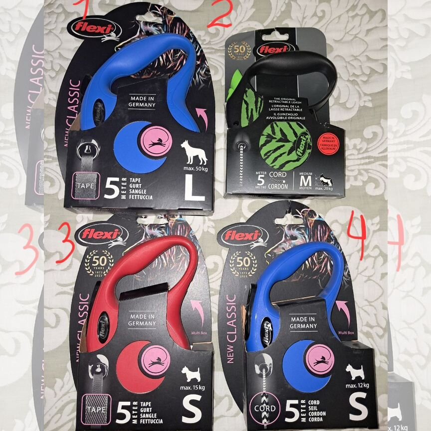 Поводок рулетка flexi в ассортименте