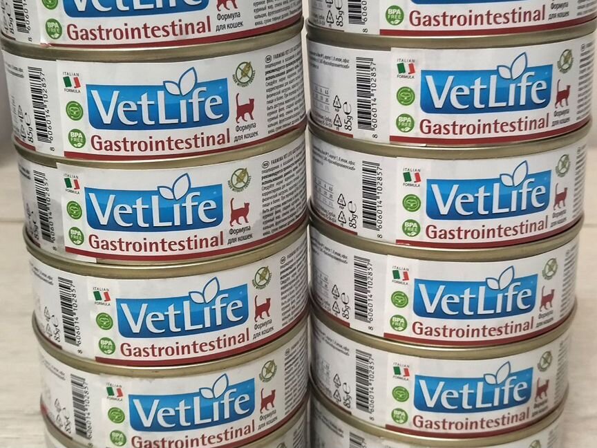 Консервы паштет Farmina Vet Life для кошек 24 шт