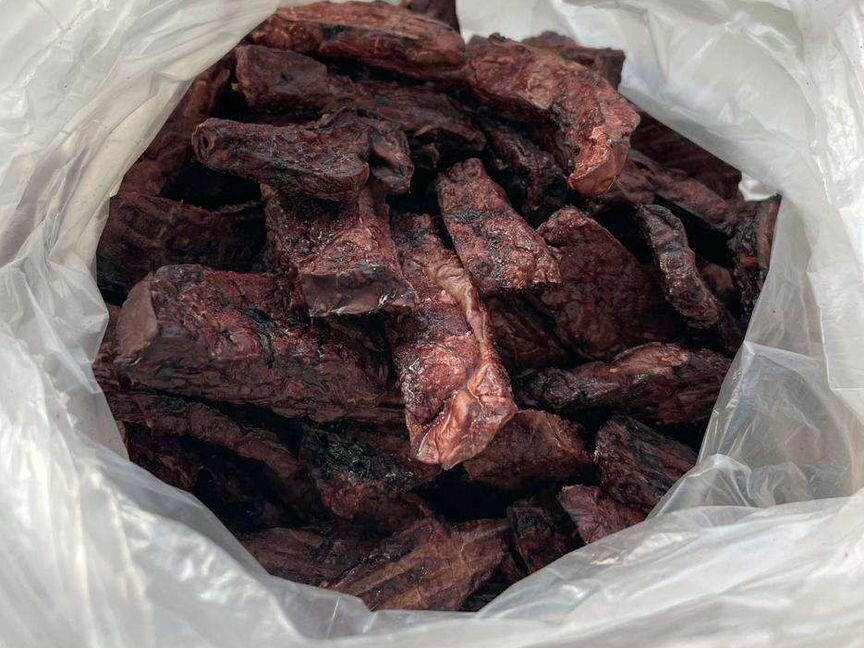 Легкое говяжье сушеное для собак