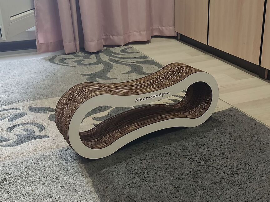 Когтеточка для кошки картонная, Уфа