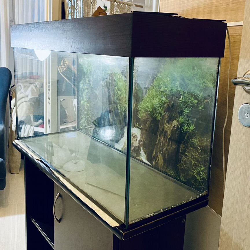 Аквариум 100 литров с тумбой
