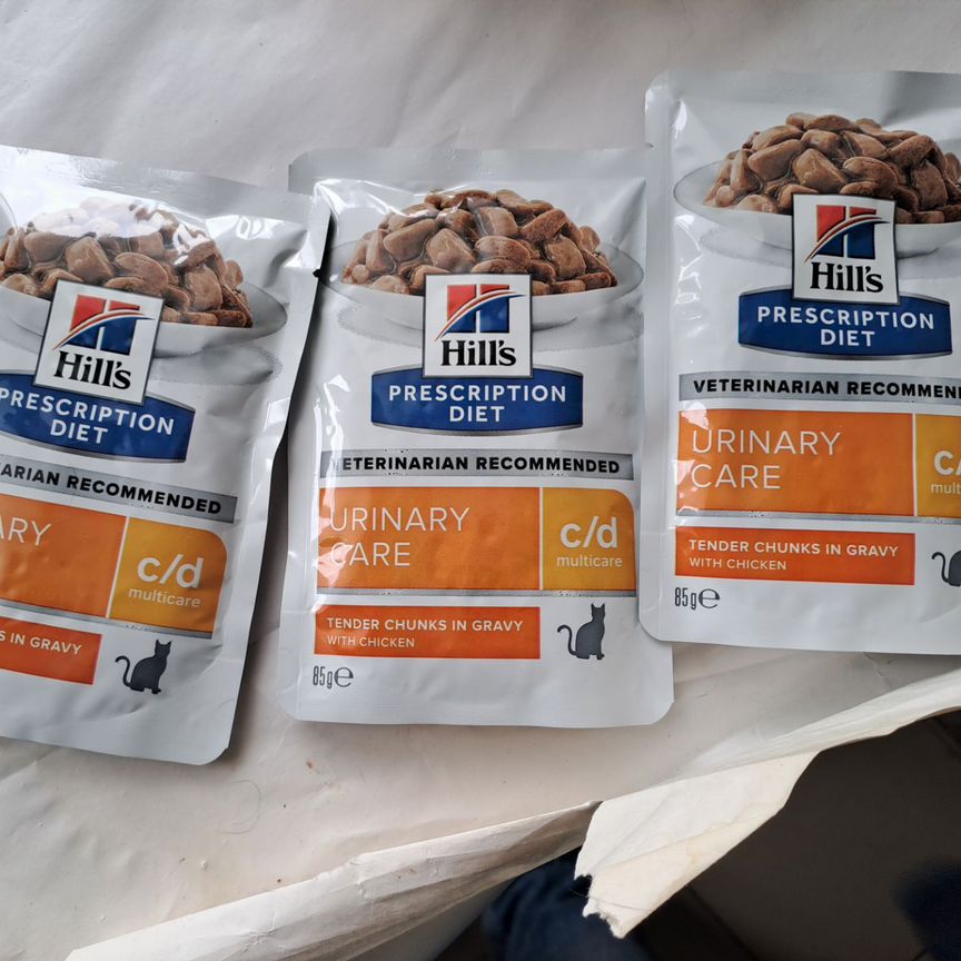 Паучи Корм для кошек hills urinary care