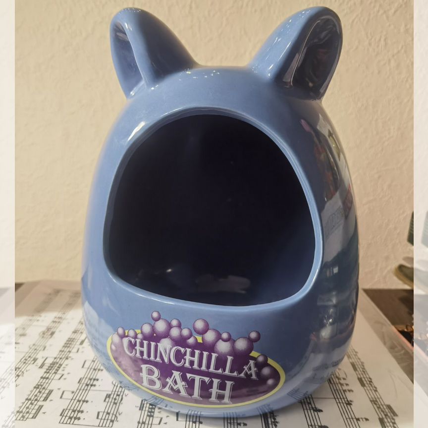 Купалка керамическая для шиншилл