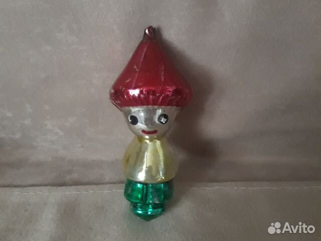 Елочная игрушка незнайка СССР купить в Нижнем Новгороде Хобби и отдых Авито