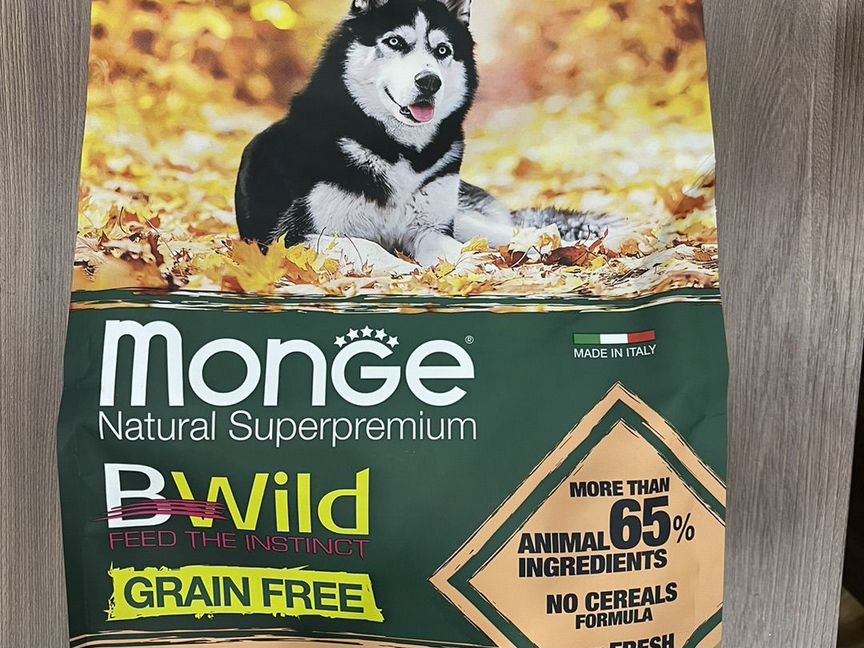 Корм для собак Monge 2,5кг