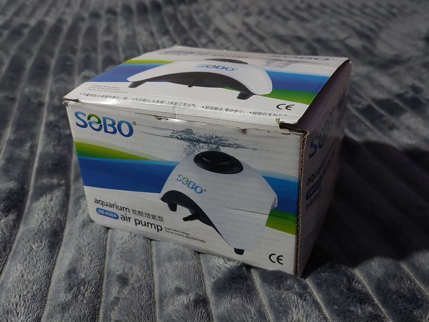 Компрессор SB-860A sobo для аквариума до 500л
