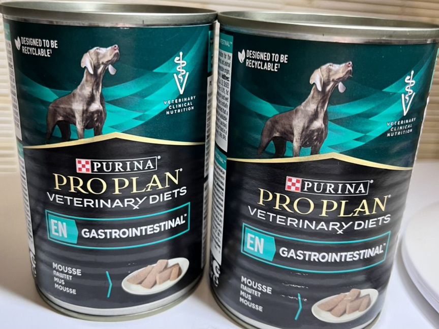 Паштет для собак purina proplan gastrointestinal