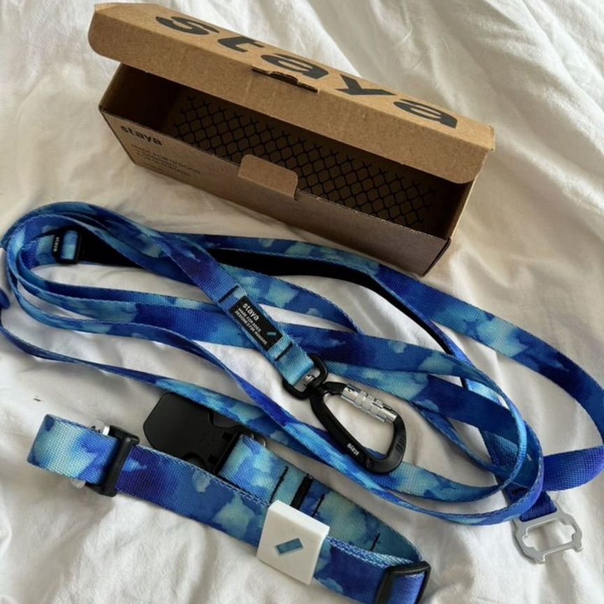 Поводок Staya iced blue 3 метра