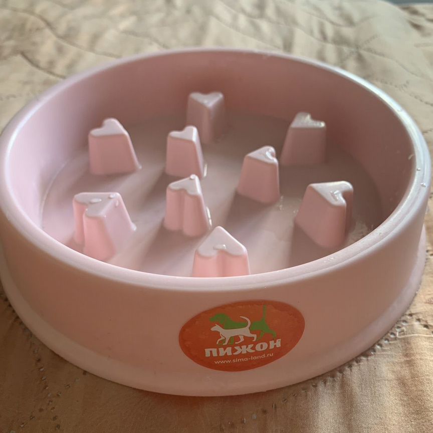 Миска для животных медленное кормление