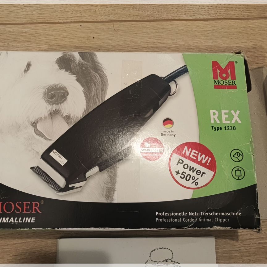Машинки для стрижки собак, Moser rex 1230