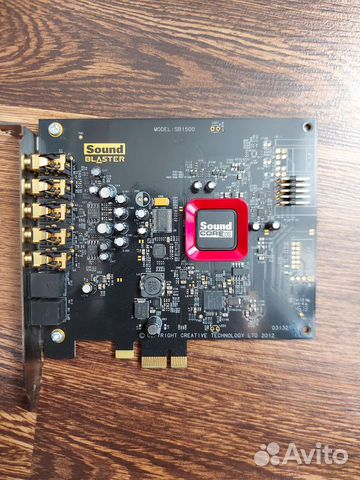 Creative sound blaster sb1500 купить в Астрахани | Электроника | Авито
