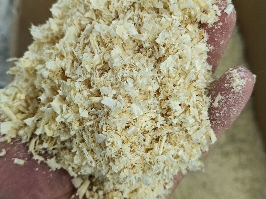 Опилки-стружка в мешках