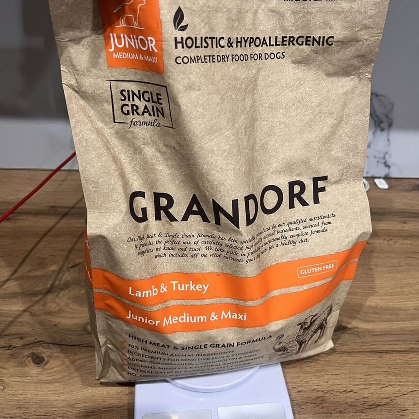 Корм доя собак Grandorf Junior Medium & Maxi
