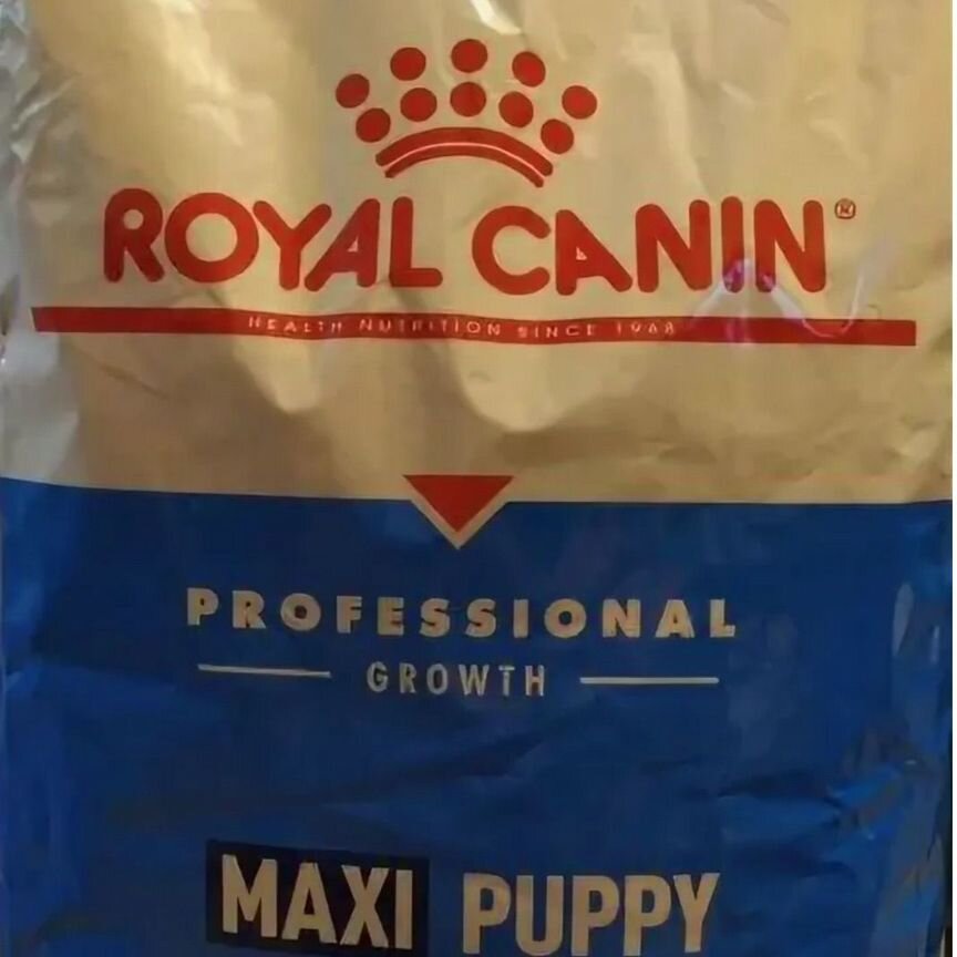 Корм для собак royal canin puppy maxi