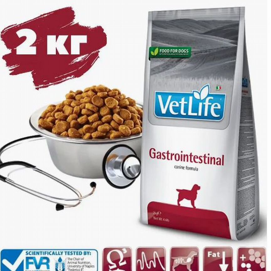 Корм для собак Vet Life